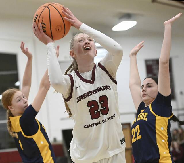 ‘She’s a natural’: Greensburg Central Catholic’s Erica Gribble hits ...